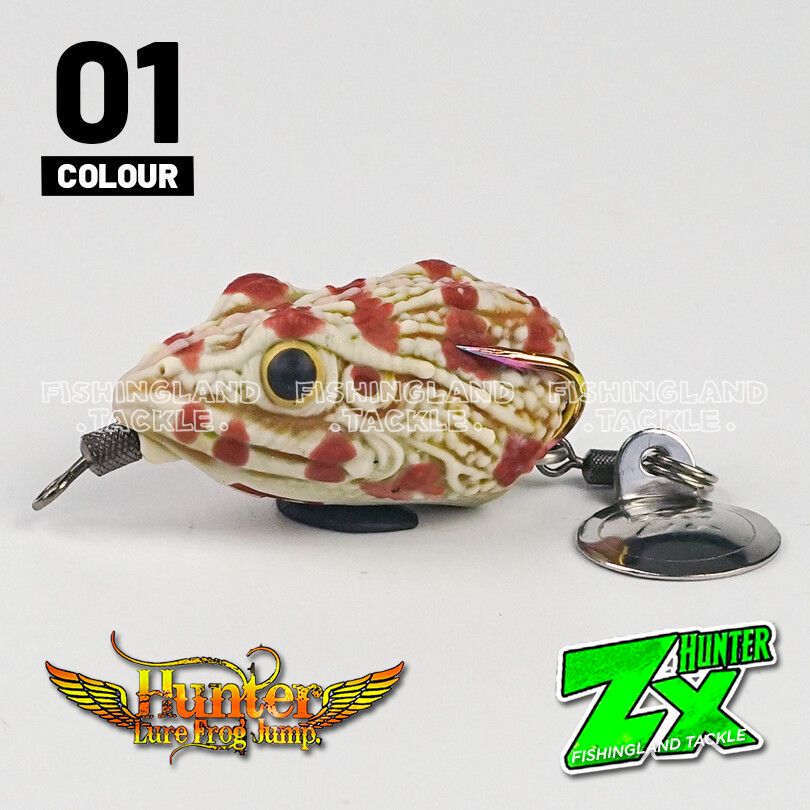 Hunter ZX Soft Frog 2023 | 3.5cm / 6.5g | Katak Tiruan Getah Casting ...