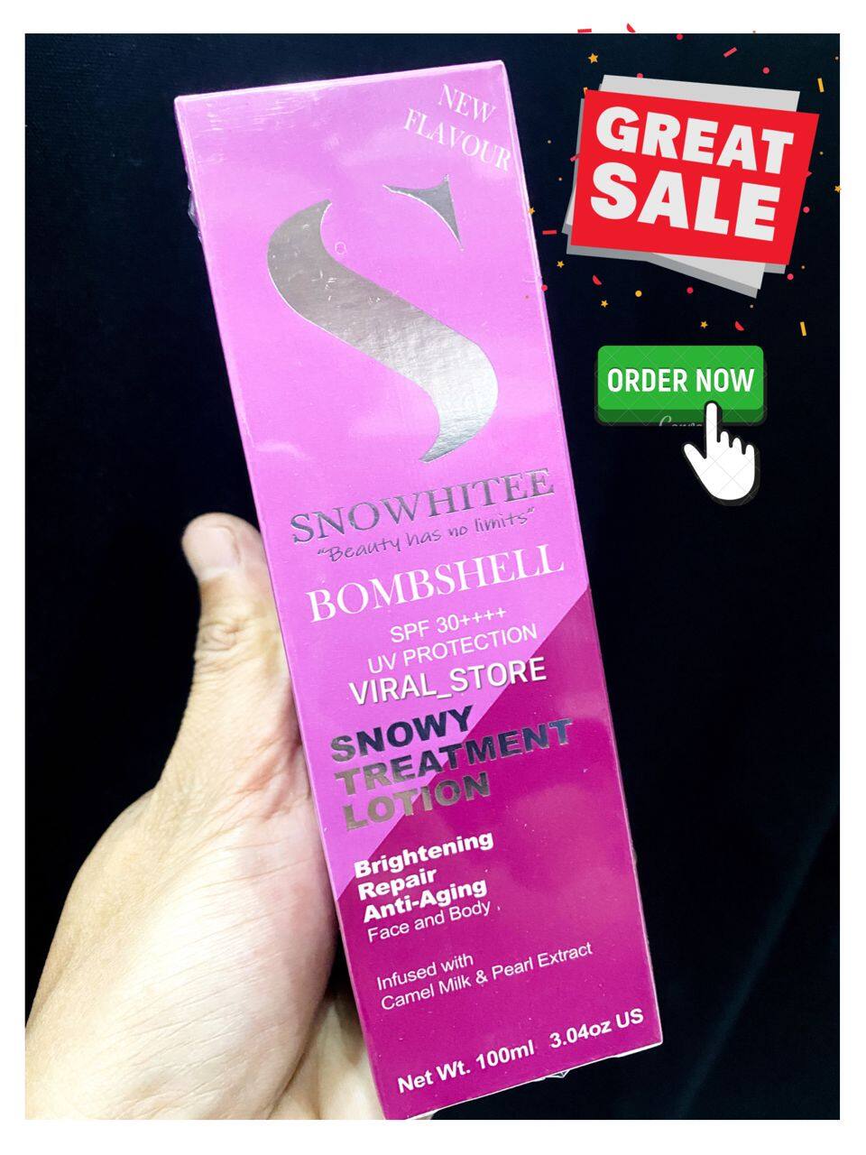 SNOWHITEE BOMBSHELL SNOWY TREATMENT LOTION | Lazada