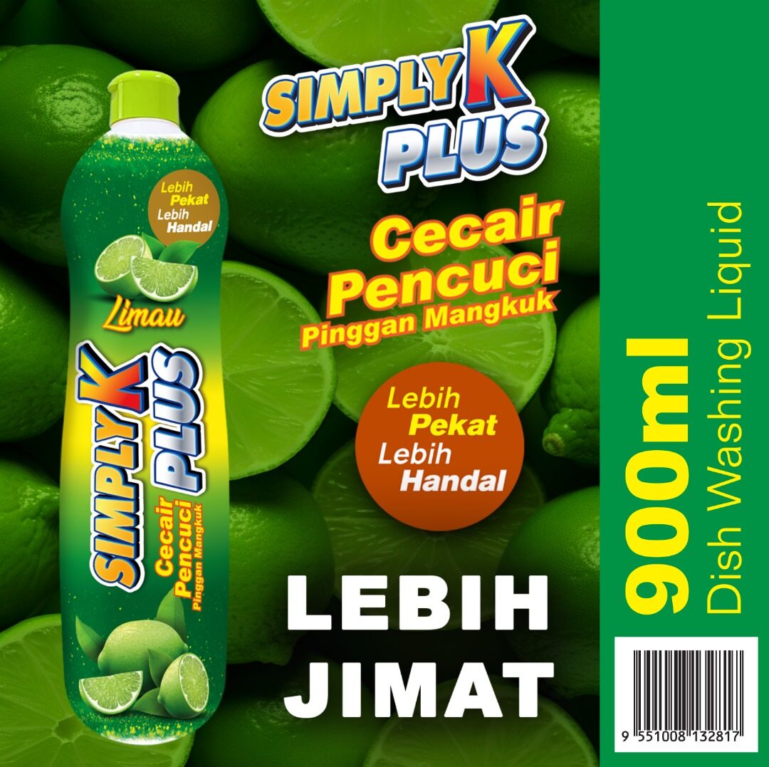 SIMPLY K PLUS Dishwashing Liquid 900ml | Lazada