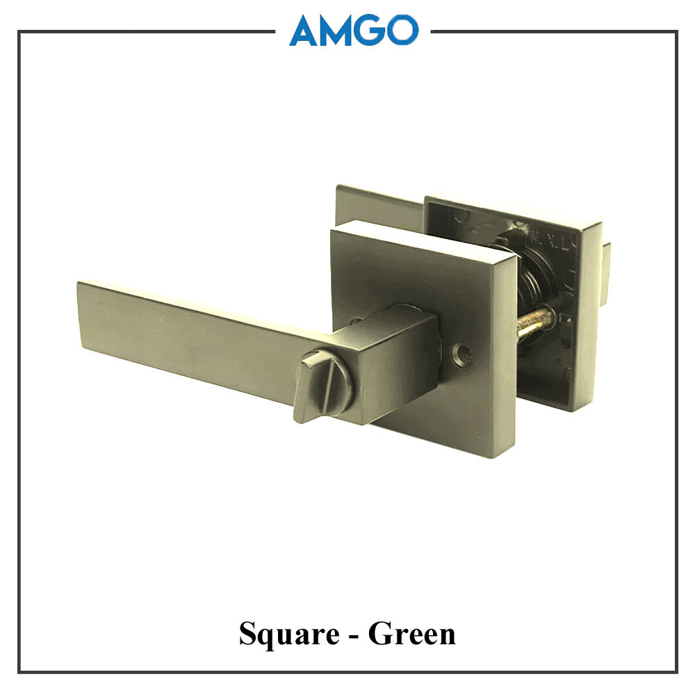 AMGO Main door lock Aluminium Alloy Lock Silent Door Handle with Anti ...