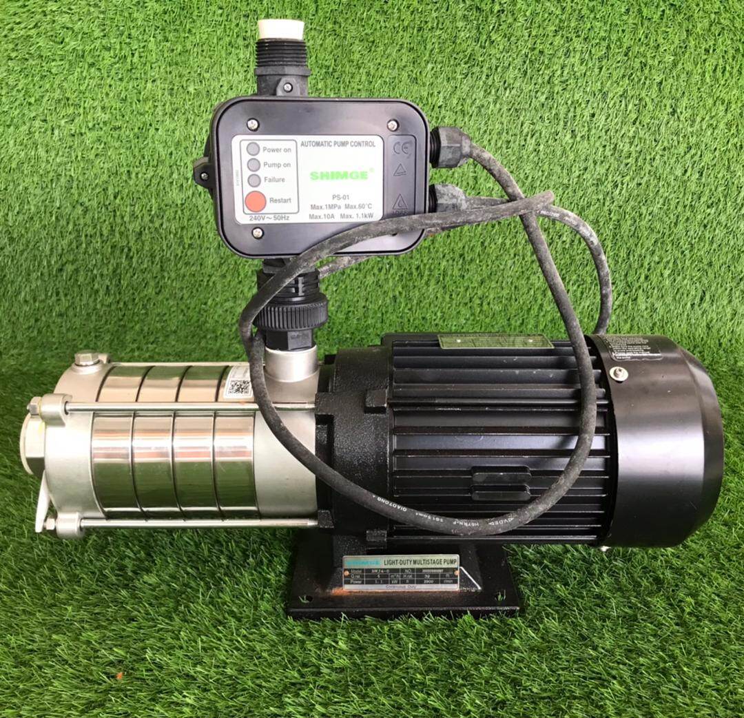 SHIMGE BWJ4-5 PC AUTOMATIC STAINLESS STEEL MULTISTAGE CENTRIFUGAL WATER ...