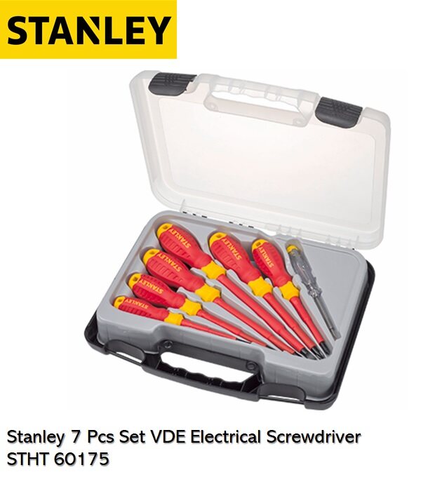 Stanley VDE MAGNETIC TIP Screwdriver 7 PIECE SET 60175 | Lazada