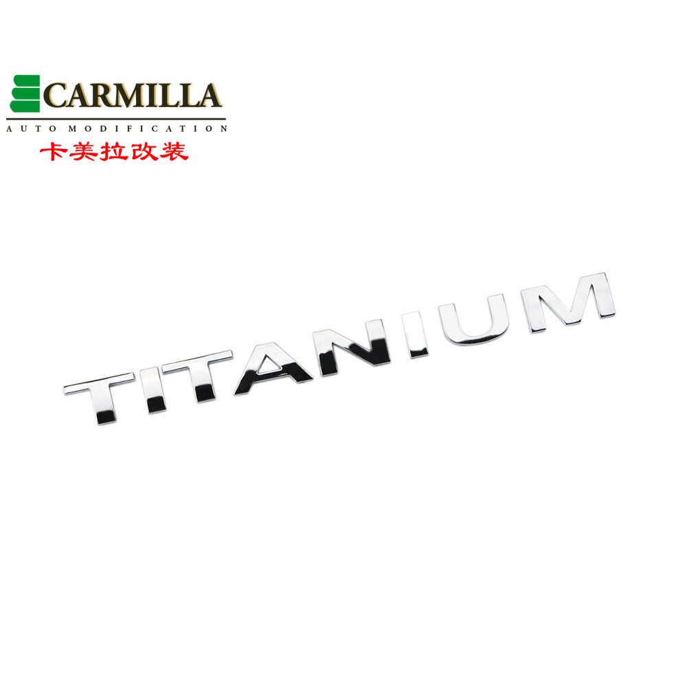21cm Titanium Emblem Sticker Decal for Ford New Ecosport Old Ecosport ...