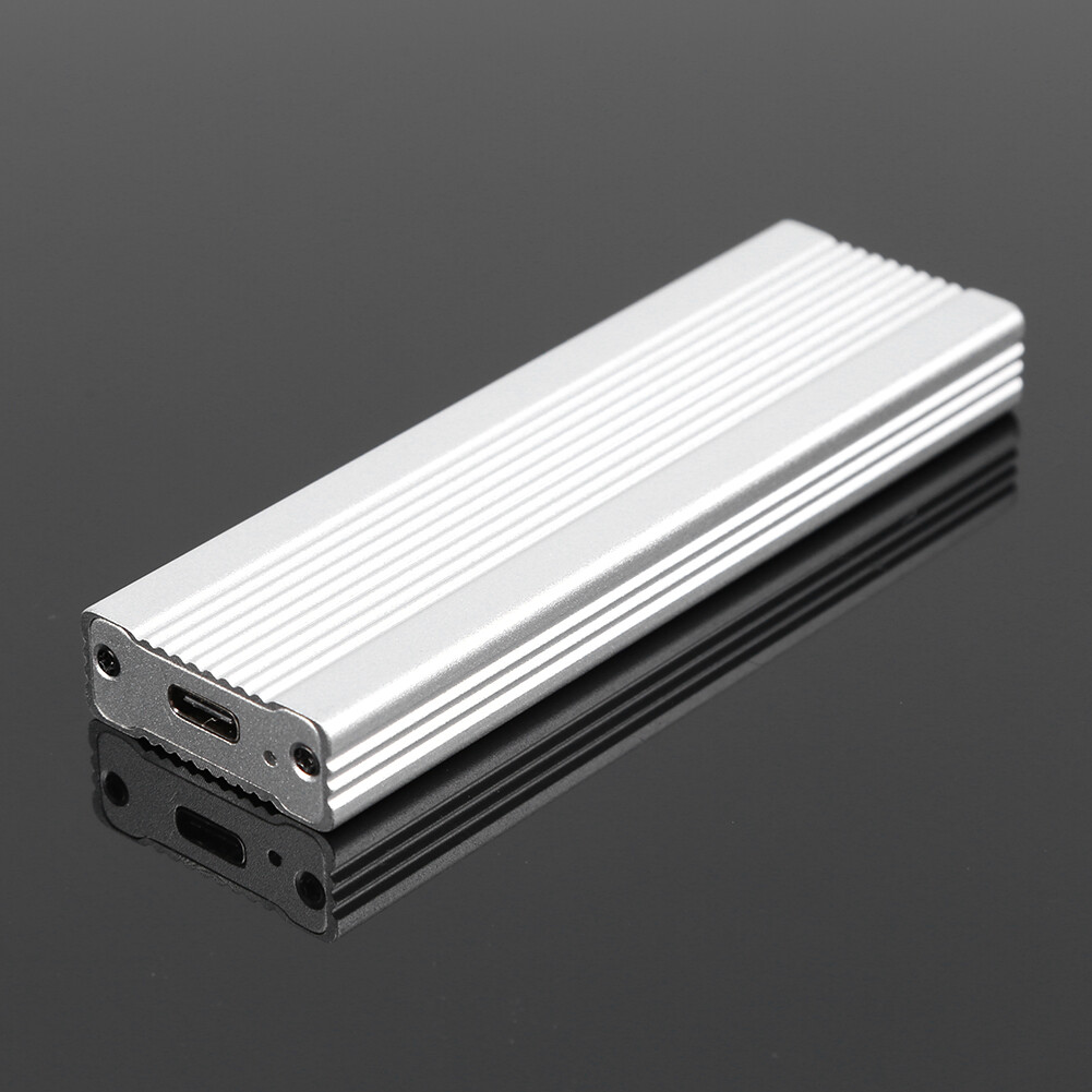 M2 SSD Case Enclosure M.2ไปยัง USB Type-C Hard Drive Box เปลือก ...