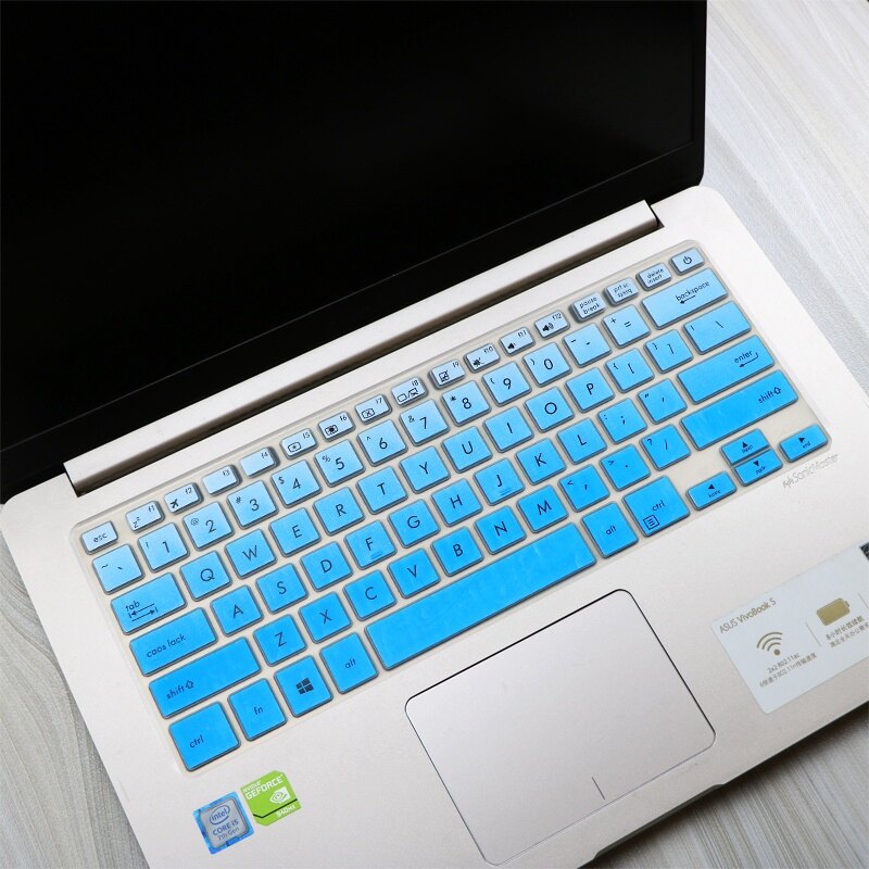 14นิ้วแป้นพิมพ์ปกคลุม Protector ผิวสำหรับ Asus Vivobook แล็ปท็อป L406S ...