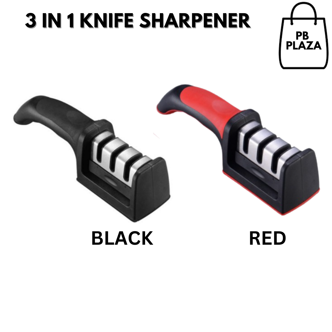 Knife sharpener3 Stage Pro Kitchen Knife Sharpener 3 Holes Sharpening ...