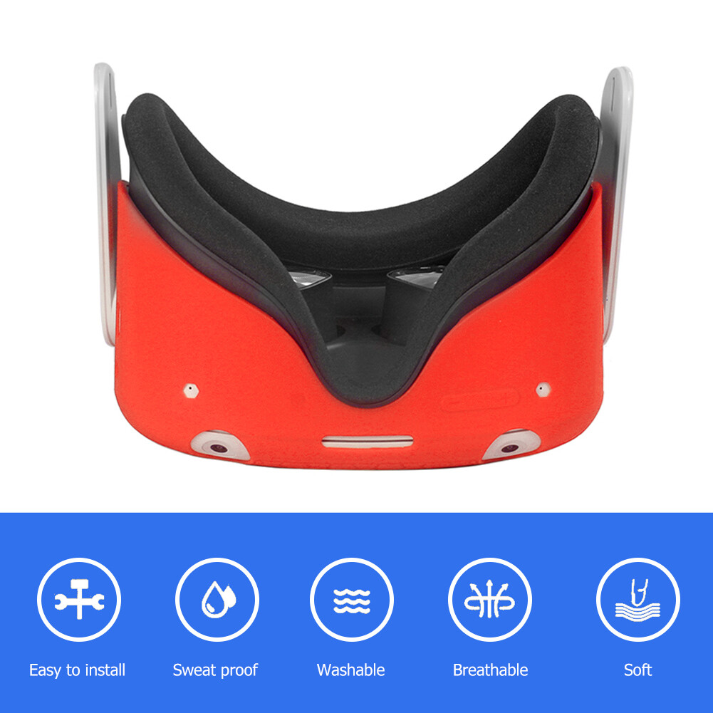 (Ready) Protective Shell Front Cover for Oculus Quest 2 VR Headset ...