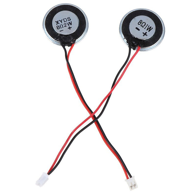 2Pcs 28MM ultra-thin speaker 2W 8R terminal speaker magnetic waterproof speaker - MixASale