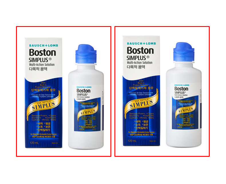 [Bausch & Lomb] Boston Simplus Multi Action Solution 120ml + 120ml ...