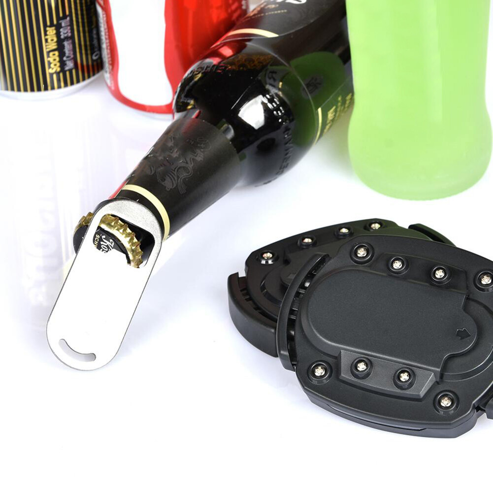 Multifunctional 2 in 1 Drink Bottle Opener Cutter Plastic Manual ...