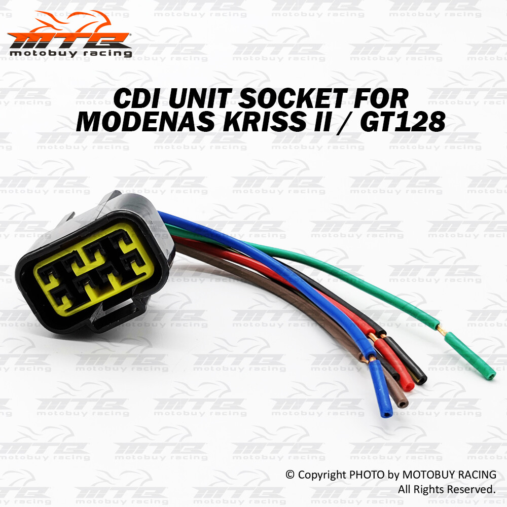CDI UNIT SOCKET FOR MODENAS KRISS II / GT128 | Lazada