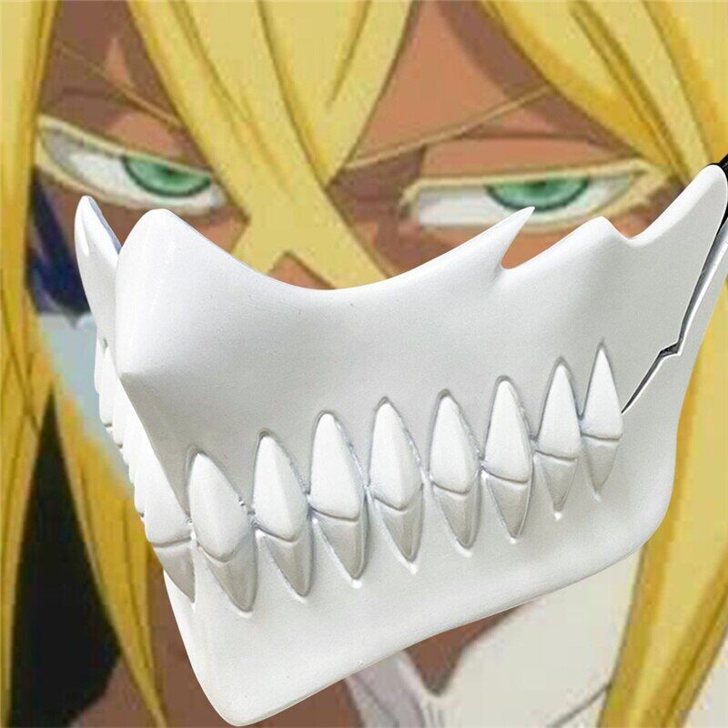 New Version Anime Bleach Hollow HALIBEL Cosplay Mask Hollow HALIBEL ...