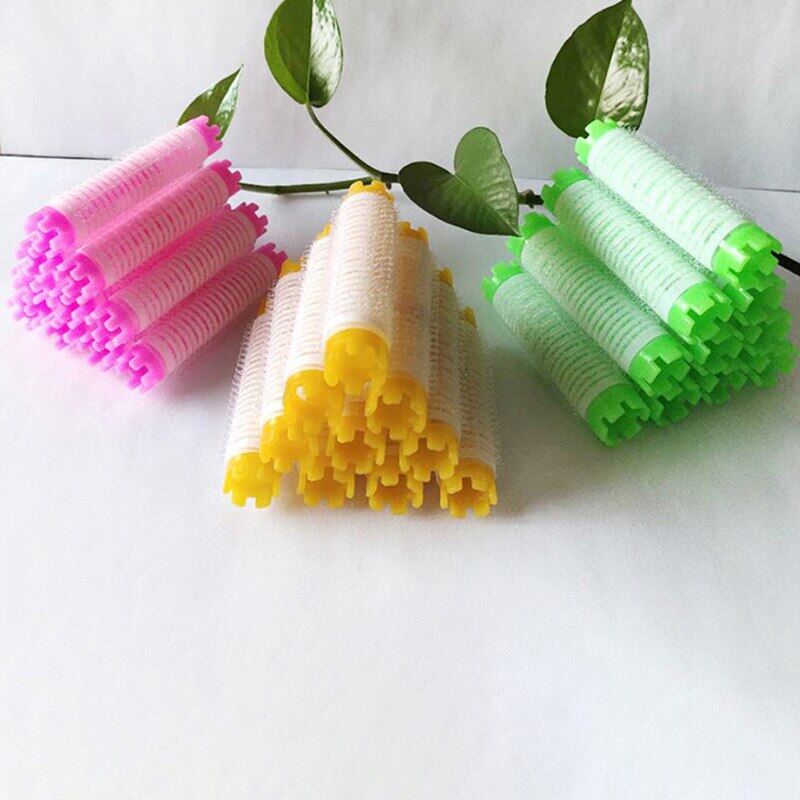 10pcs Fluffy Hair Root Rollers Pack The 3rd Generation Morgan Perm Rods ...