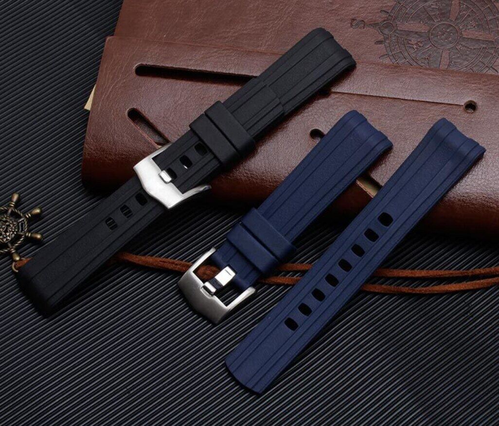 20Mm Watch Strap Replacement For Omega Seamaster 300 Curved End ...