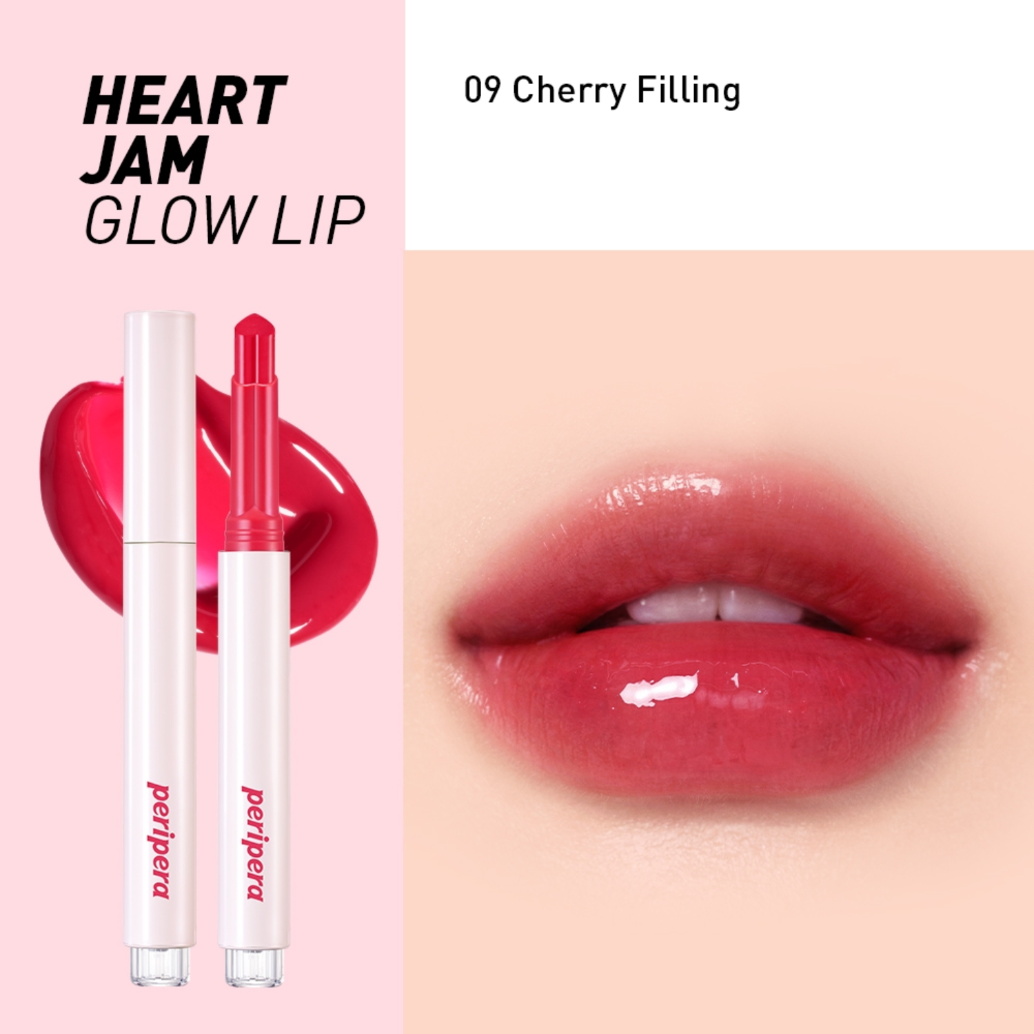 [PERIPERA] Peri Pera Heart Jam Glow Lip | Lazada