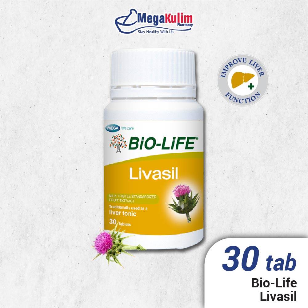 Biolife Livasil (30 Tab / 100+30 Tab) | Lazada