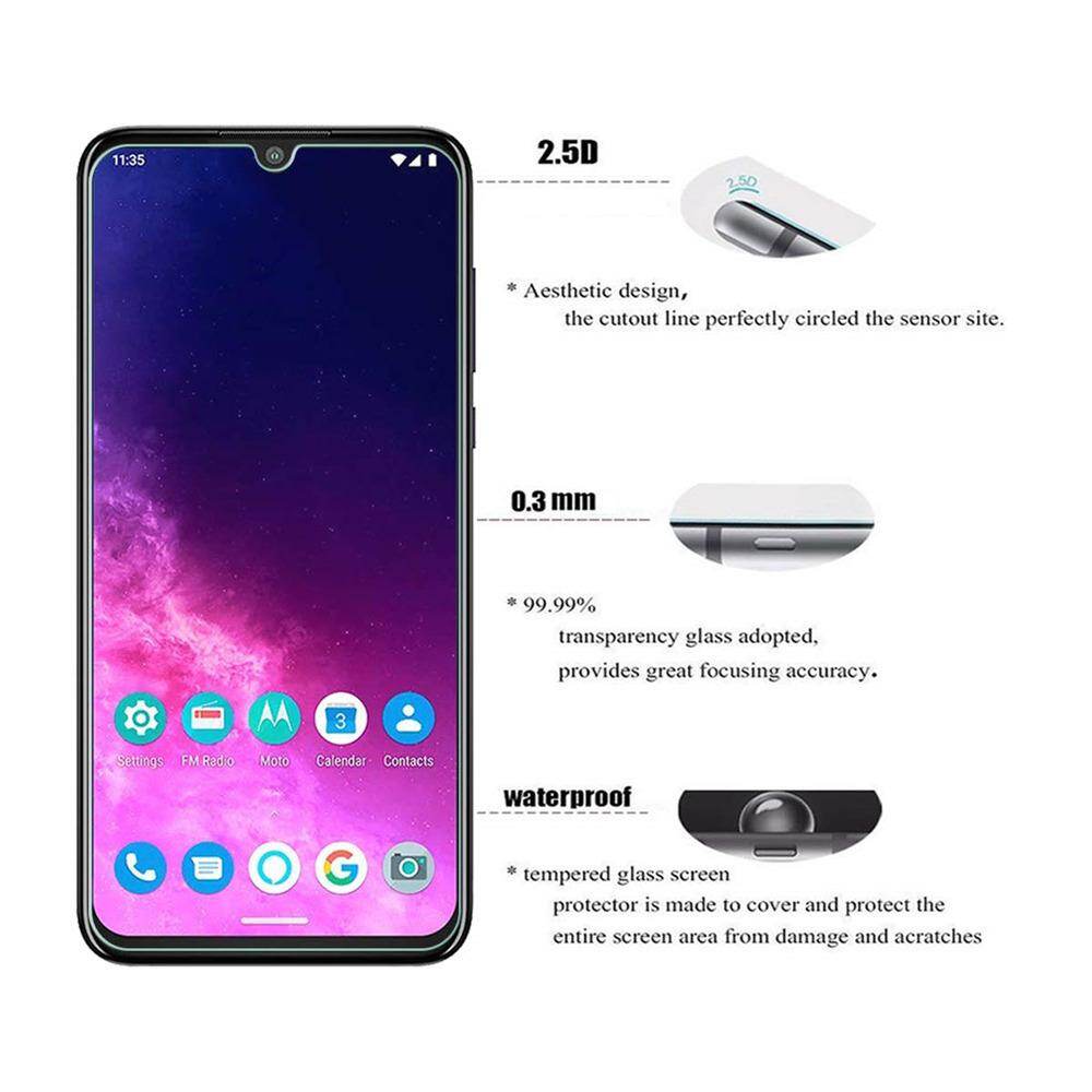 [4-Pack] กาวสำหรับ Motorola One Action P30 P40 Vision ซูม Play หมายเหตุ ...