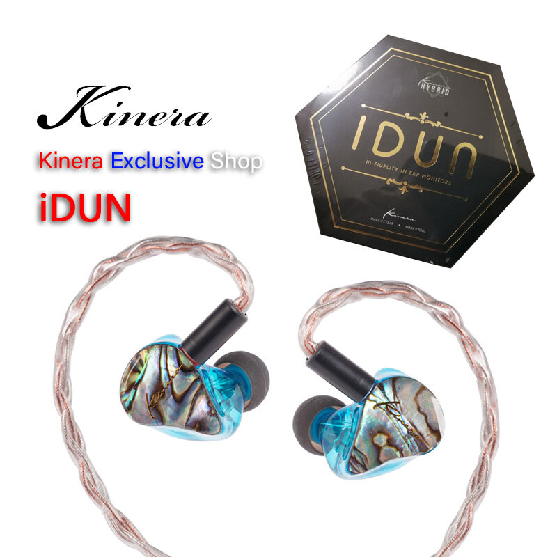 Kinera IDUN Hybrid Driver Headphones Monitor Balanced Armature with ...