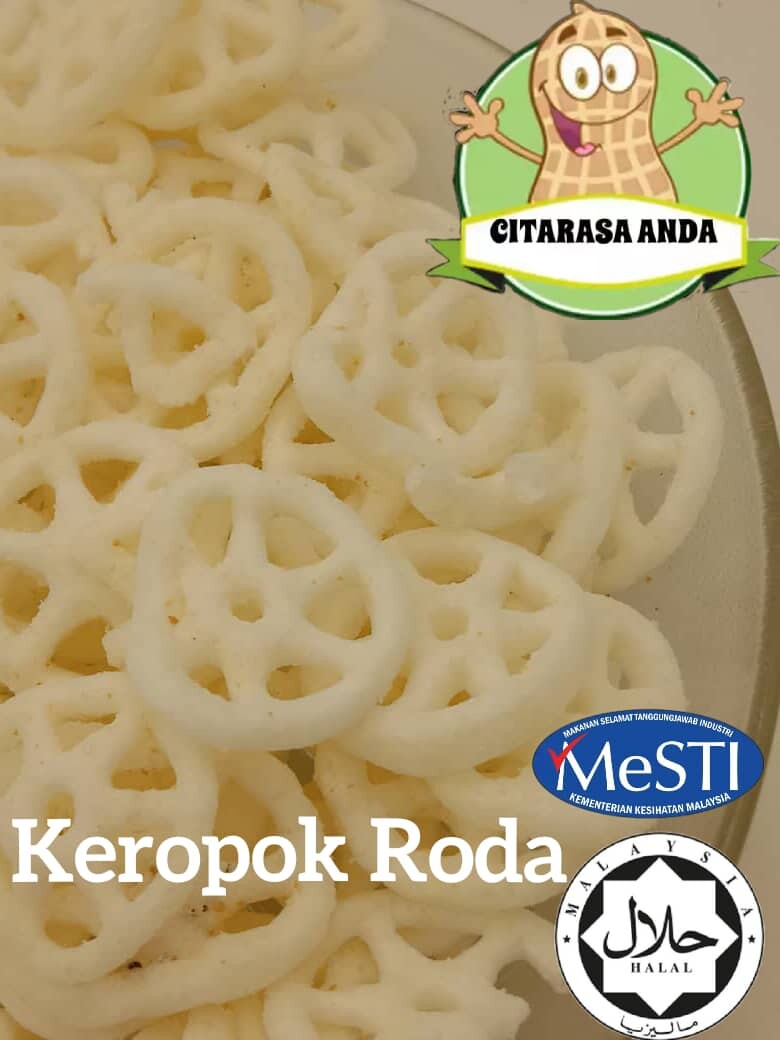 KEROPOK RODA "C.I KACANG & KEREPEK" 60G | Lazada