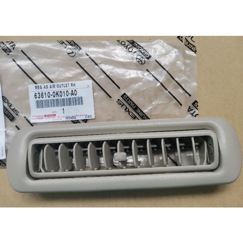 *ORIGINAL GENUINE TOYOTA TGN40 INNOVA ROOF AIRCOND OUTLET/ REGISTER ...