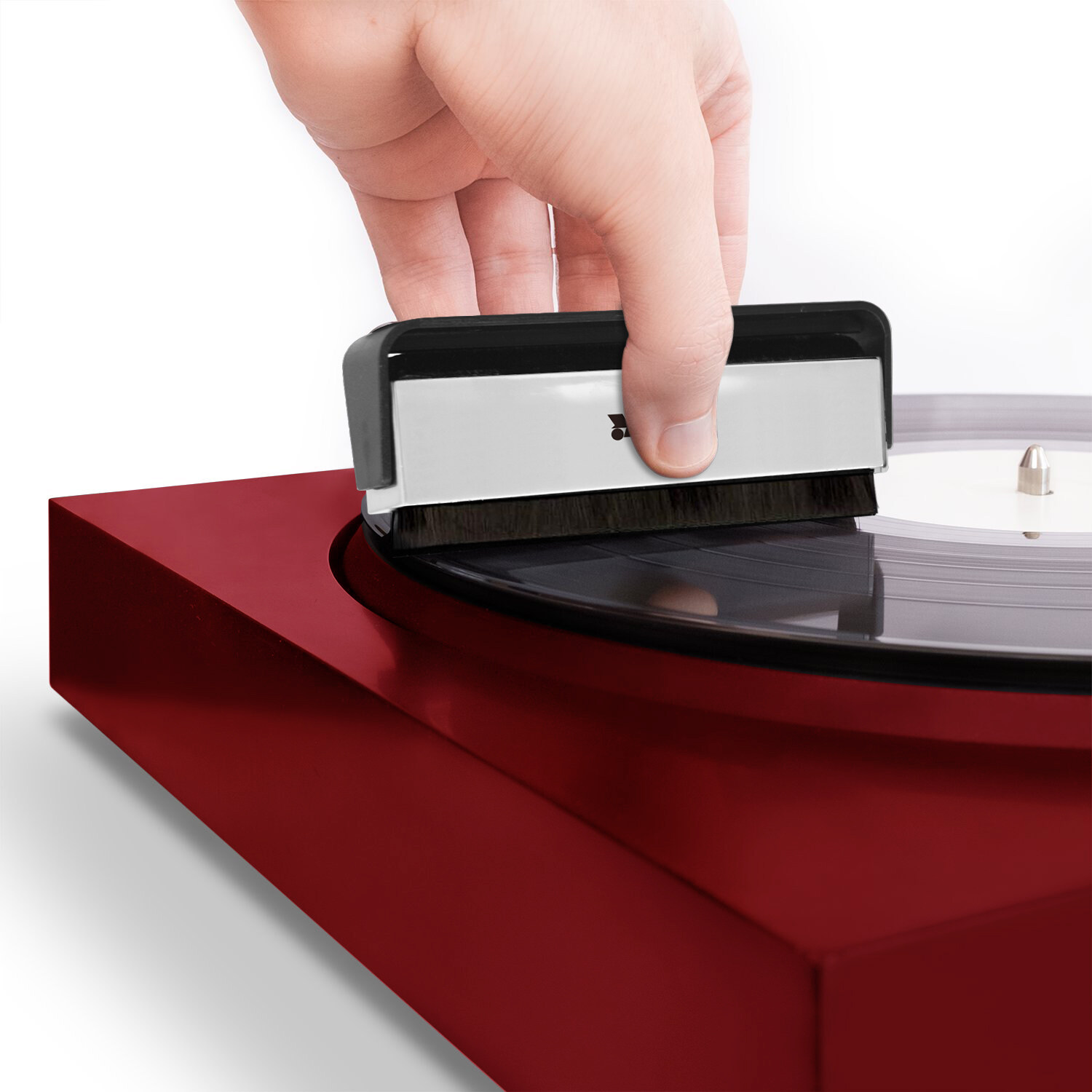 Anti Static Record Vinyl Record Brush with Carbon Fiber Vinyl Record ...