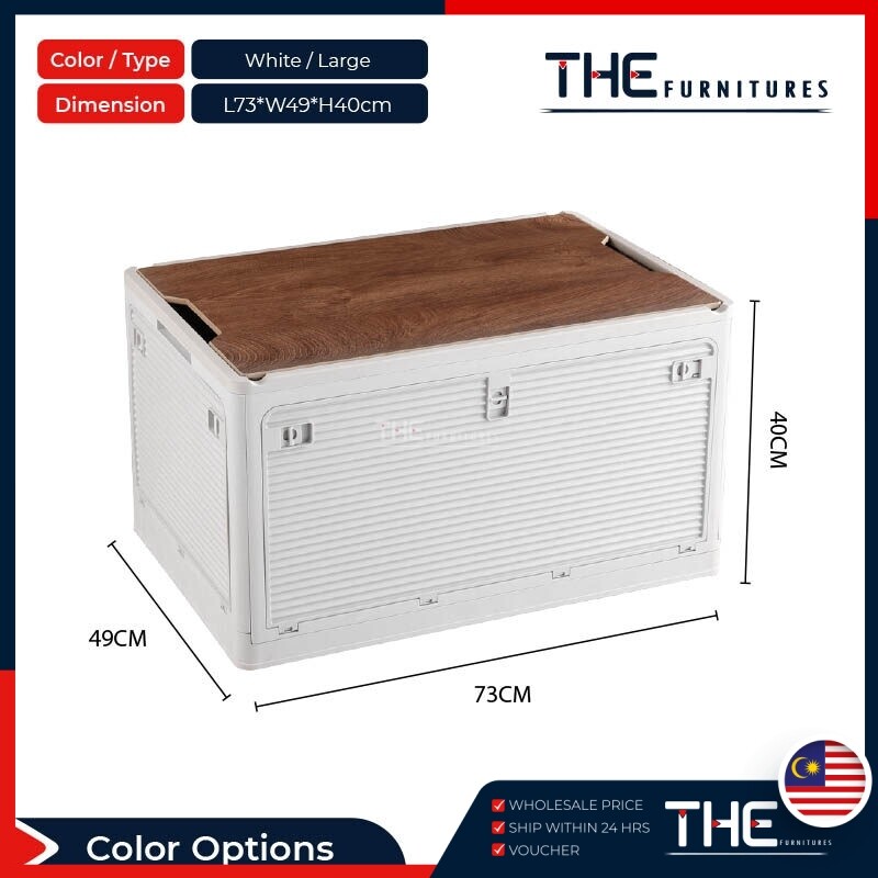 THE Multi-Purpose 4 Side Opening Stackable Storage Box With Rollers ...