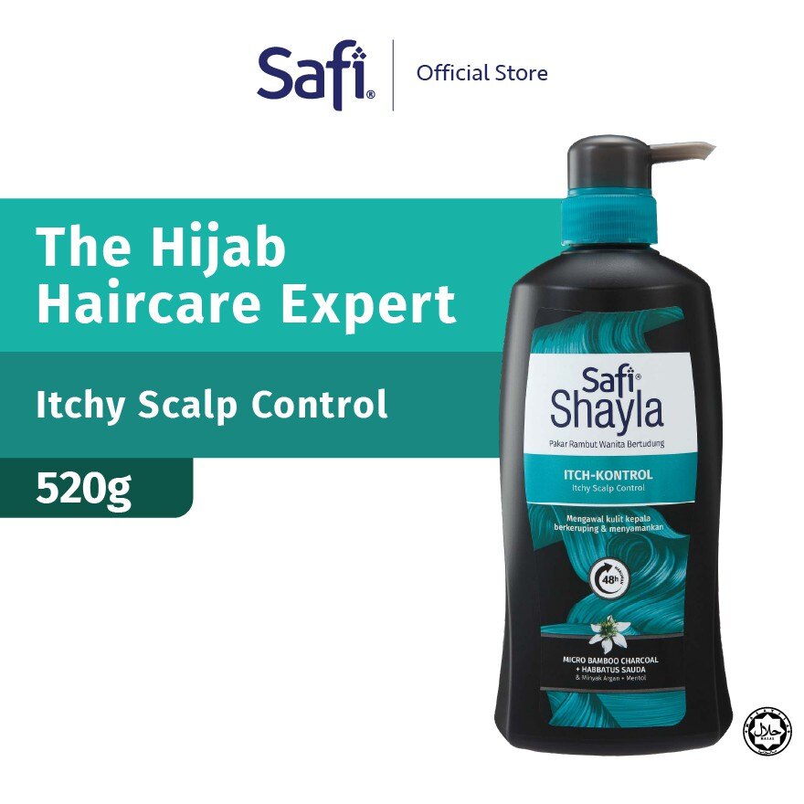 SAFI SHAYLA Shampoo Itchy Control [Halal Beauty] / Hair Care / Scalp ...