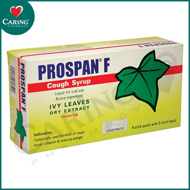 Prospan F Cough Syrup Stick 5Ml X 9S | Lazada
