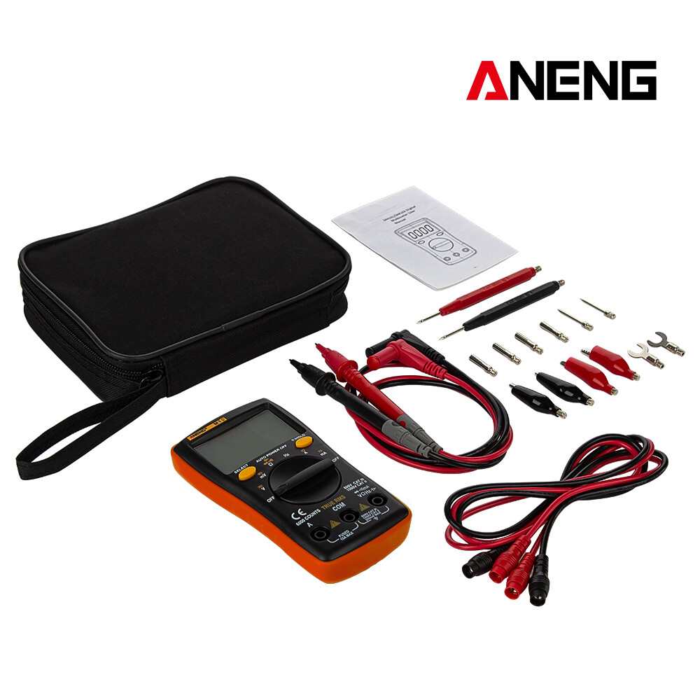 M10 digital multimeter AC/DC current and voltage multimeter transistor ...