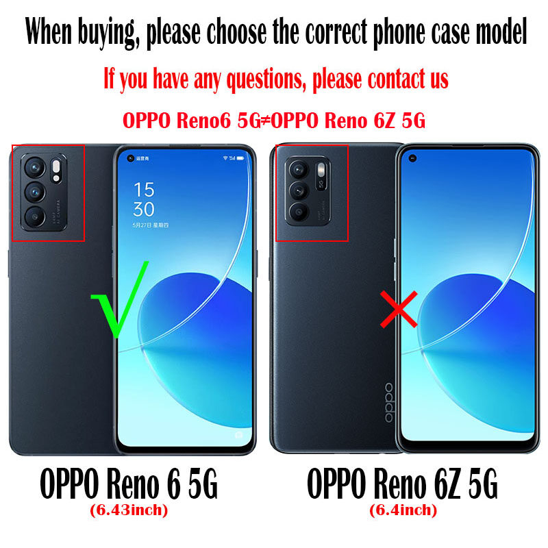 Jingsanc สำหรับ OPPO Reno 6 5G เคสโทรศัพท์หรูหรา Ultra-Thin PC แบบแข็ง ...