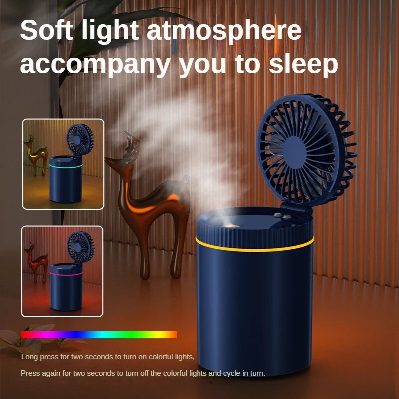 Multifunctional Electric Fan Circulator Wireless Portable Home Quiet ...