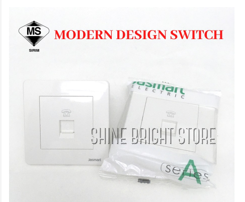 Jasmart A Series Telephone Socket / Telephone Switch / Telefon Soket ...