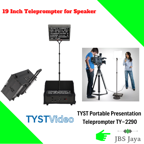 (PRE-ORDER) TYST Portable Presentation Teleprompter TY-2290 19 Inch for ...