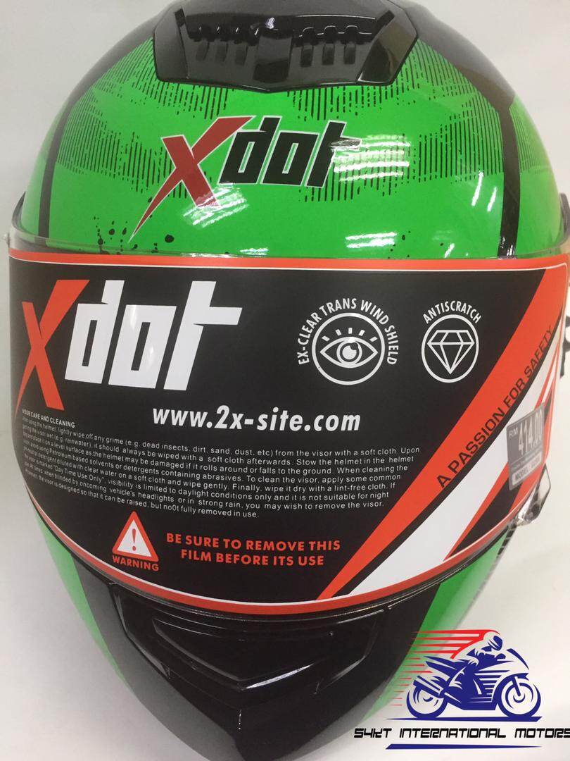 X Dot Helmet Full Face(Ready Stock) | Lazada