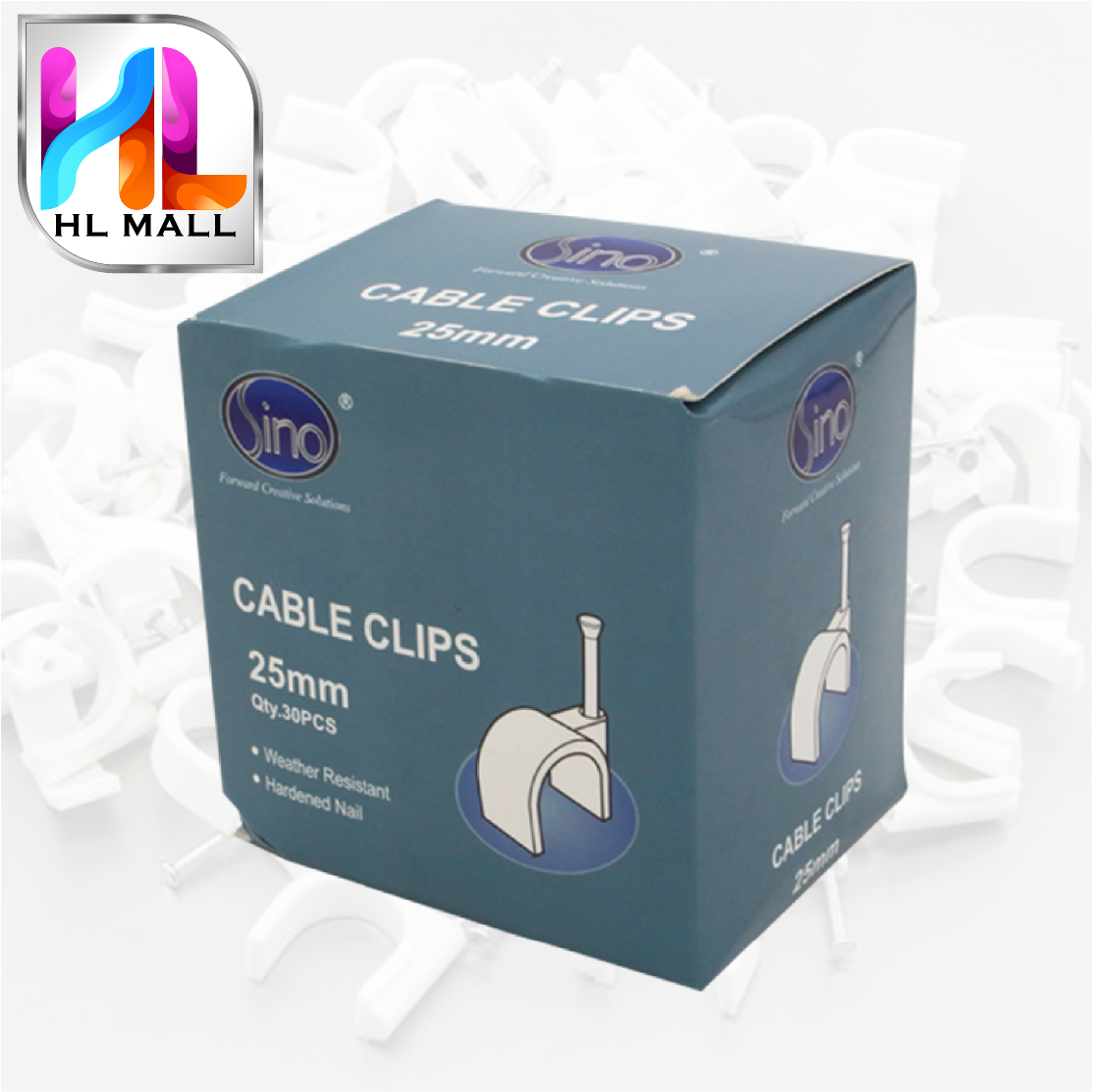 HL MALL 25MM OK-IN CABLE CLIP | Lazada