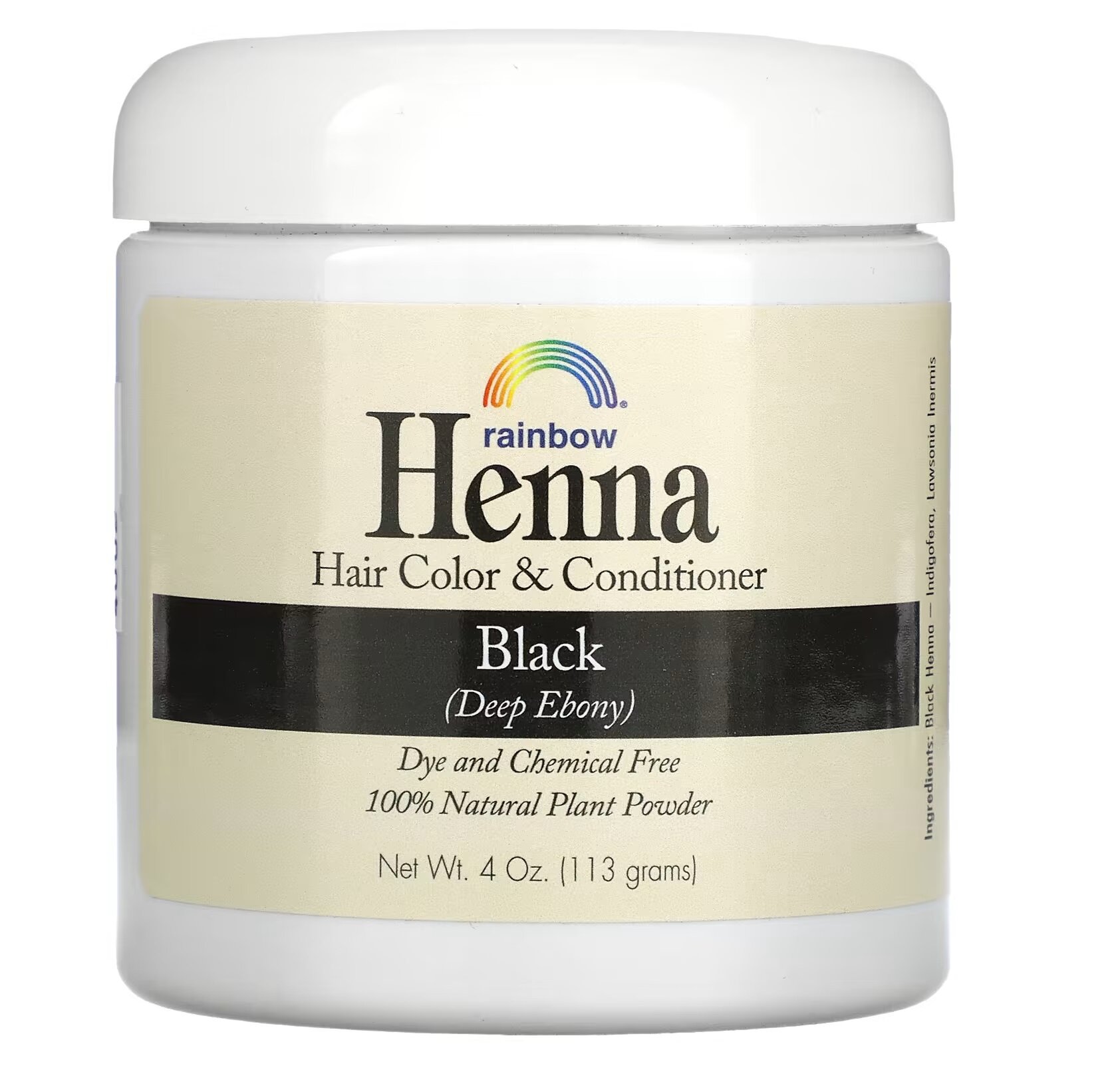 Rainbow Research, Henna, Hair Color & Conditioner 4 oz (113 g) natural ...
