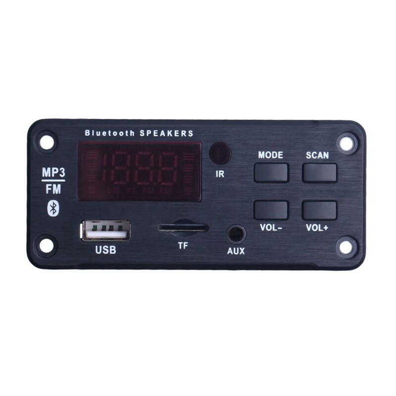 Wireless Bluetooth MP3 WMA Decoder Board Remote Control Player 12V ...