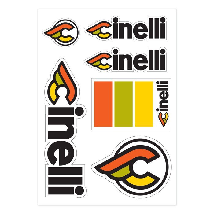 CINELLI ITALO '79 STICKER PACK WHITE | Lazada