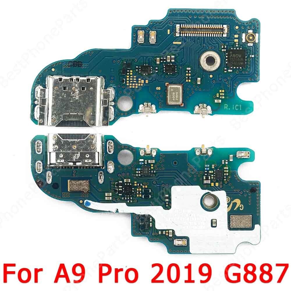 Original Charge Board For Samsung Galaxy A9 Pro 2019 G887 Charging Port Flex Usb Connector Pcb ...