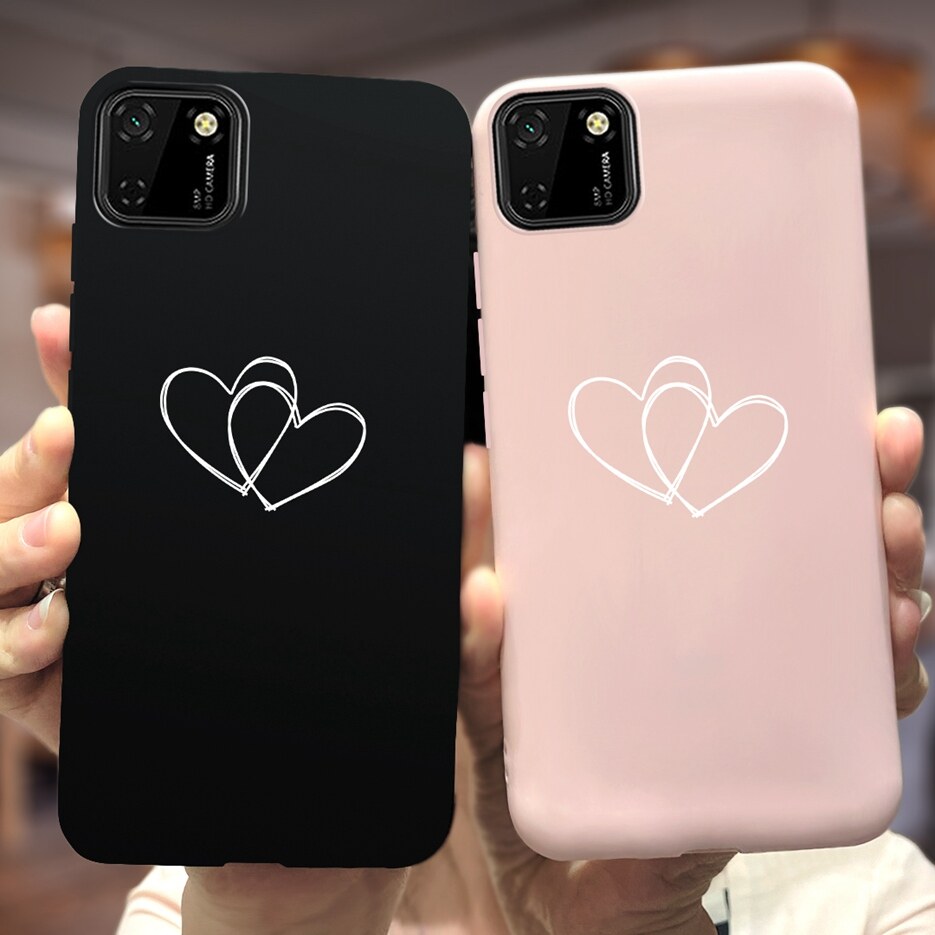 สำหรับ Huawei Y5p 2020 DRA-LX9ซิลิโคนดอกไม้ที่มีสีสันสำหรับ Huawei Y5p ...