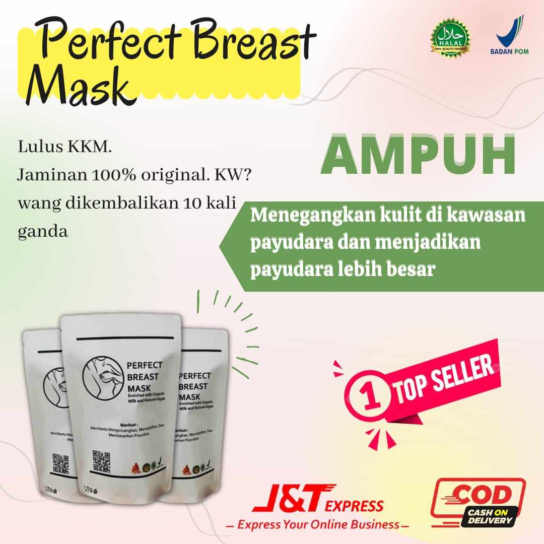 PEMBESAR PAYUDARA TERAMPUH DAN TERBAIK DI DUNIA ISI 20 MASK | PERFECT ...