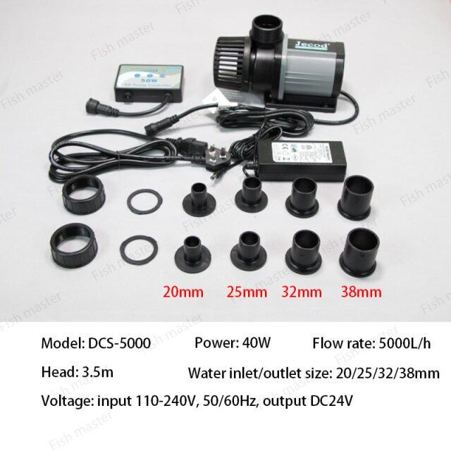 NEW JEBAO DCS2000 DC2000 SUBMERSIBLE WATER PUMP W/ SMART CONTROLLER ...