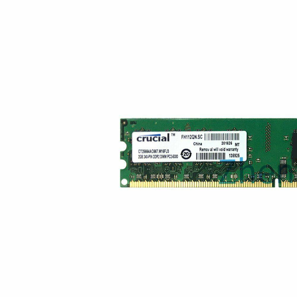 2GB DDR2 PC2-5300 667MHz 240Pin DIMM คอมพิวเตอร์เดสก์ท็อป Intel RAM ...