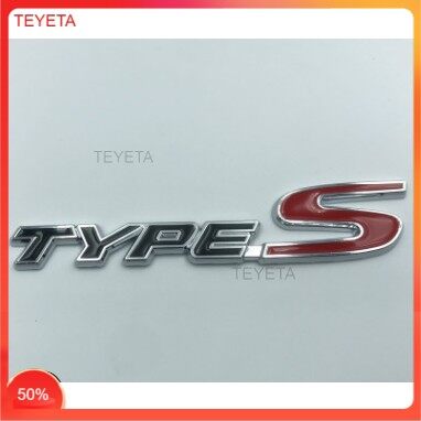 Upgrade NEW 3D Type S Car Logo Honda Fit Jazz Jade City Car Stickers ...