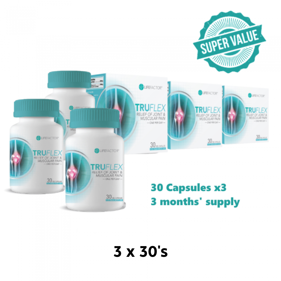 LIFE FACTOR Truflex (Relief of Joint & Muscular Pain) | Lazada