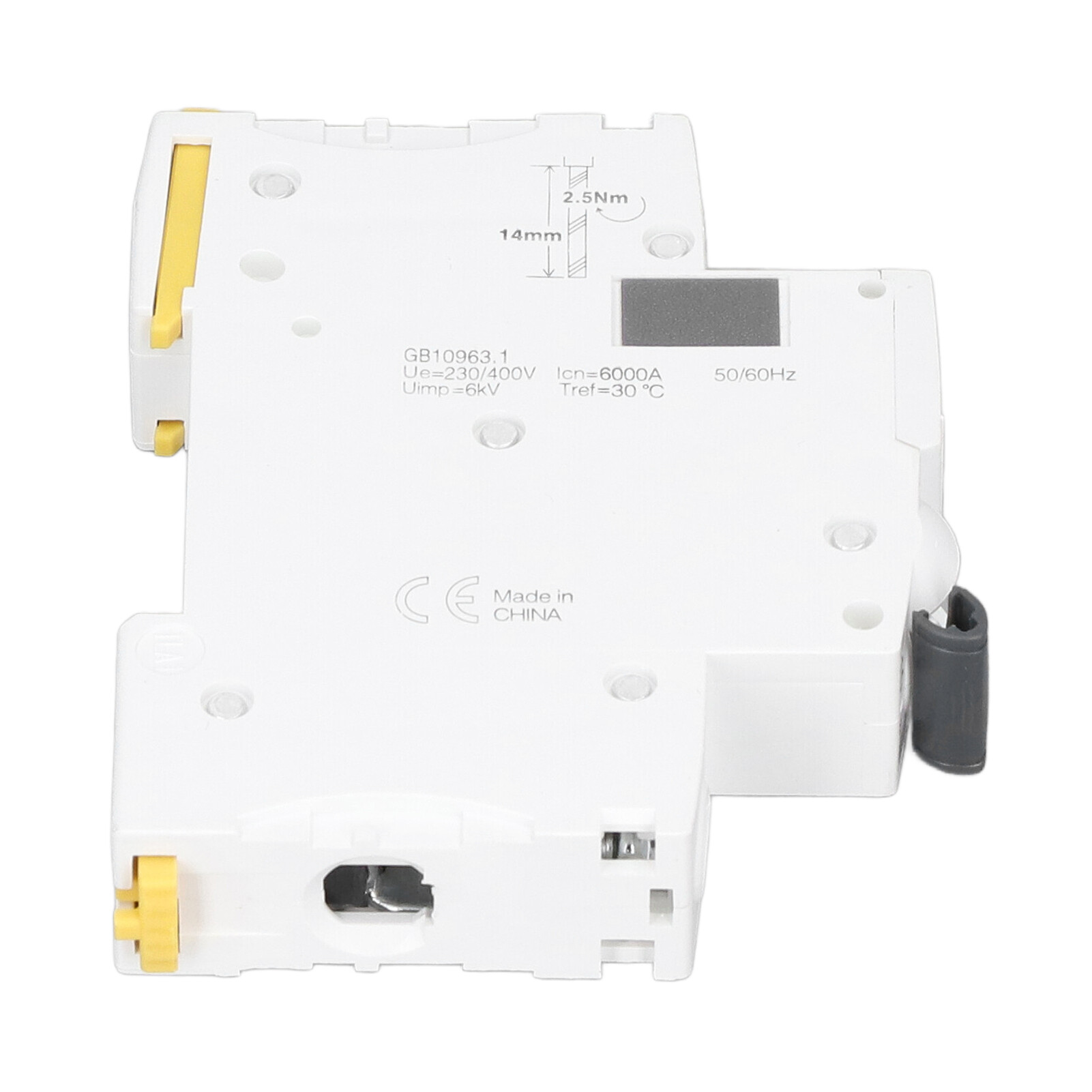 Mini Circuit Breaker 1P Residual Current Isolator DIN Rail Mount 230V ...