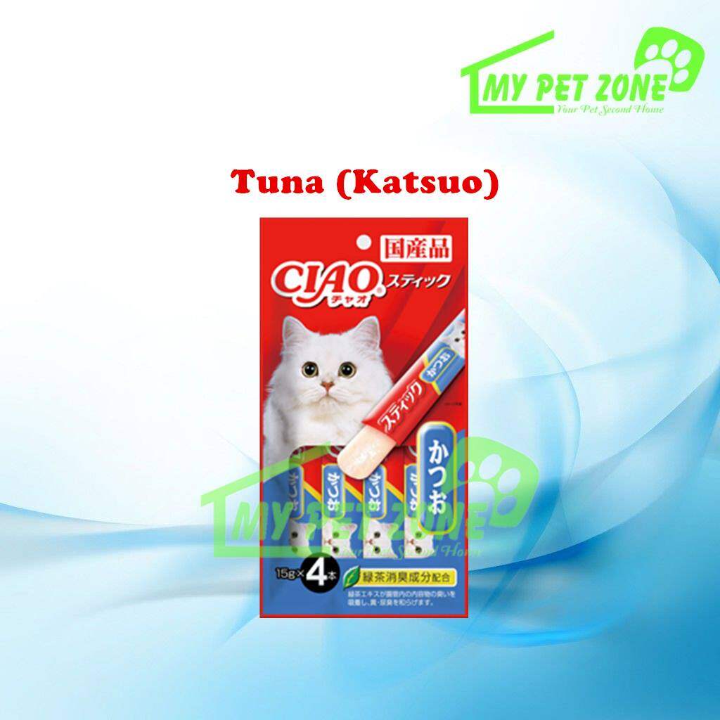 CIAO – Stick Chicken / Tuna (Maguro/Katsuo) in Jelly Creamy Stick (15g ...