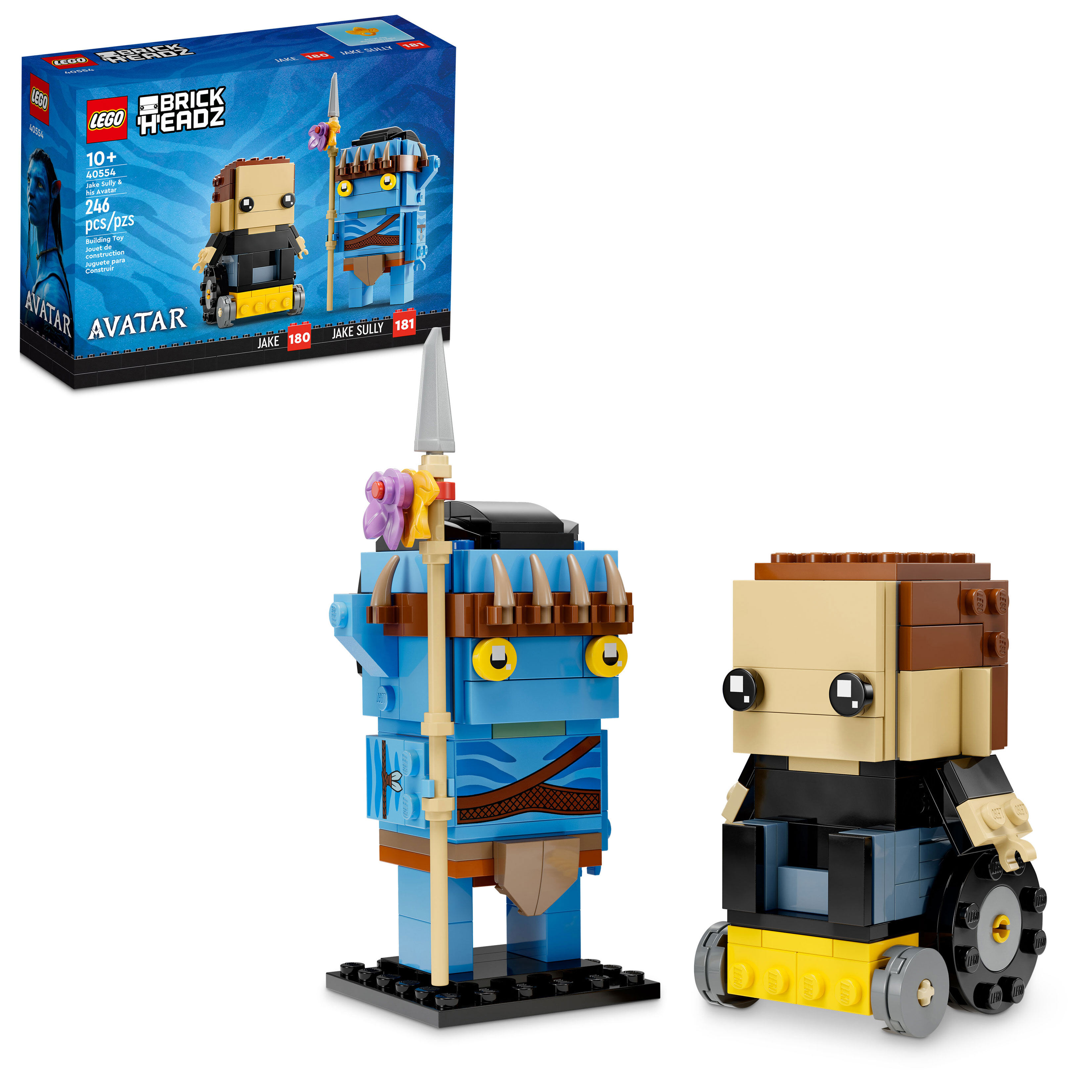 [BrickStory] LEGO BrickHeadz depictions of Jake Sully & his Avatar ...