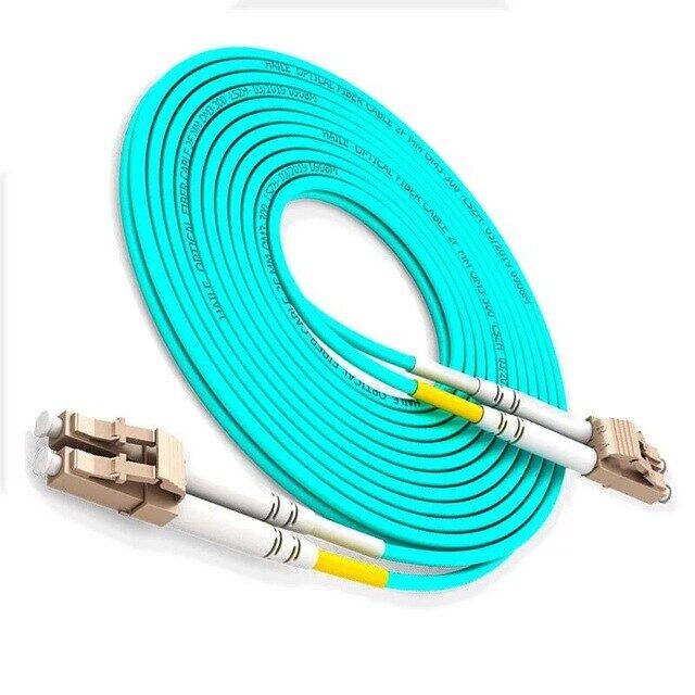 10pcs/lot LC-LC Multi-Mode OM3 Fiber Cable Multimode Duplex Fiber ...
