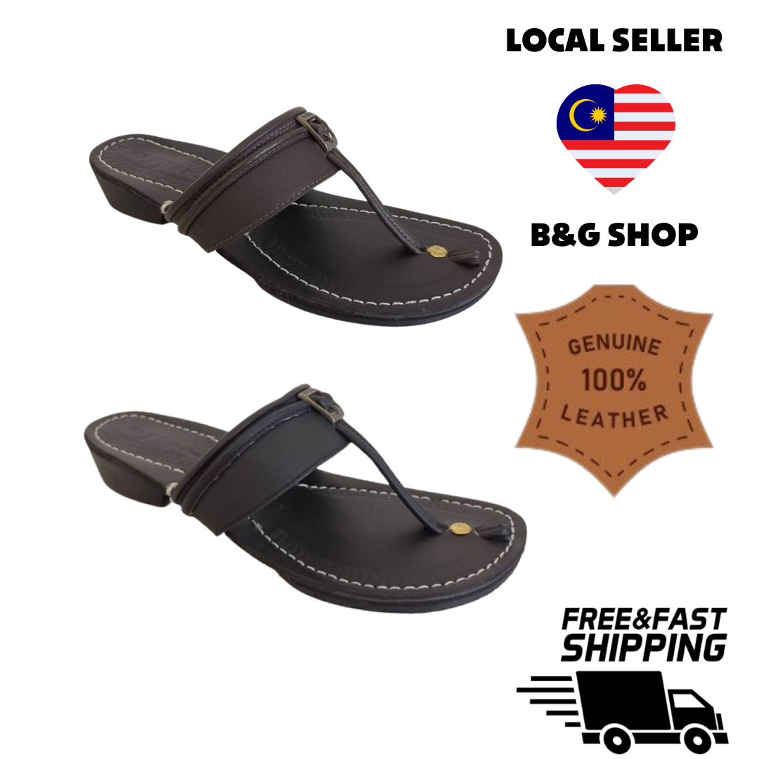 Handmade Leather Men Capal Warisan/ Capal Kulit Warisan Buatan Tangan ...